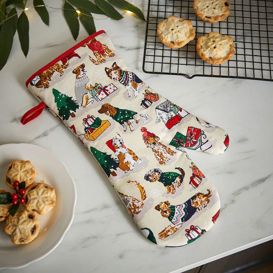 Merry Mutts oven gauntlet – Mayhew Shop